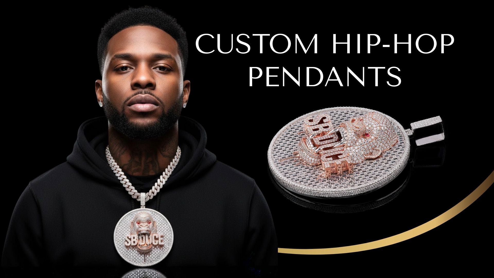 Hip Hop Diamond Pendants: Custom Iced Out Designs | Ivevar